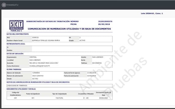 Marangatu ⊛ 【Subsecretaría de Estado y Tributación SET】