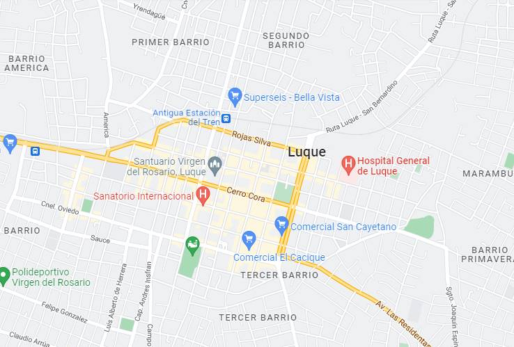 Código Postal Luque ️ 🅲🅾🅳🅸🅶🅾 🅟🅞🅢🅣🅐🅛 4to Barrio, Loma Merlo