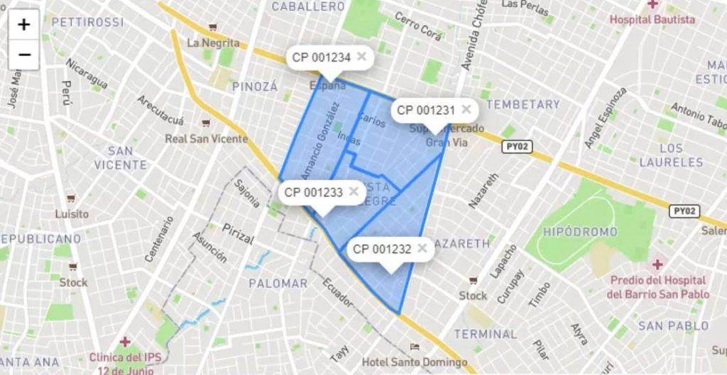 Código postal Paraguay ️ ⓶⓿ 3 Asunción, Luque, Capiatá, Lambaré