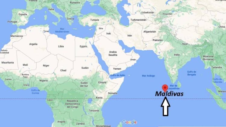 Islas maldivas 🥇 ¿Dónde queda? Ubicación Mapa Fotos de día y noche