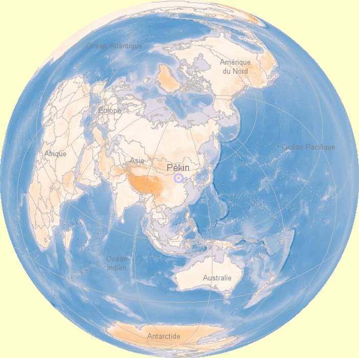 Mapamundi de China ️ Desde Pekín Percepción Global y Regional