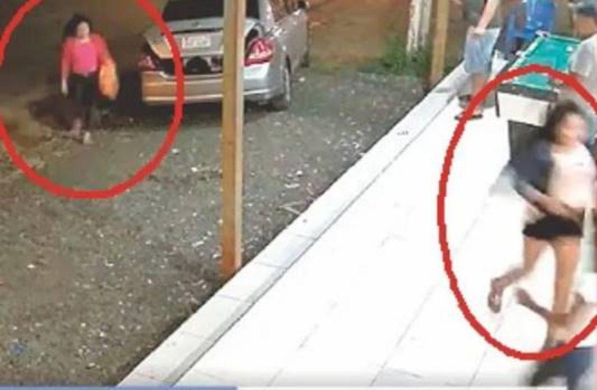 VIDEO: Señora persiguió con machete a la amante de su marido