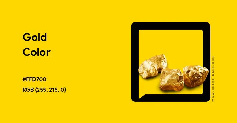 Código De Color Dorado Cmyk