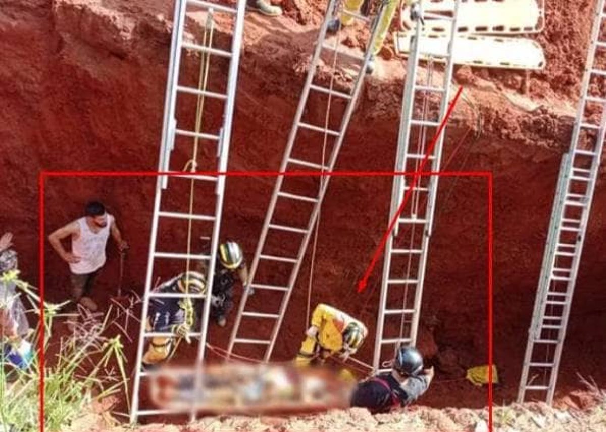 VIDEO: Derrumbe en Luque deja un fallecido y dos desaparecidos