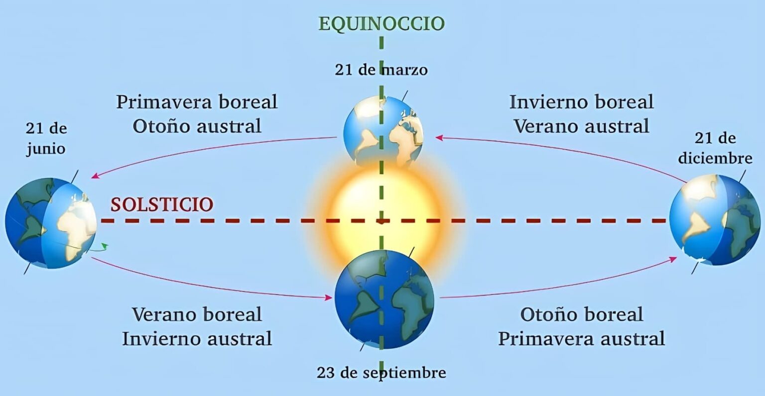 Estaciones del Año 🥇 Características, Cambios y Actividades