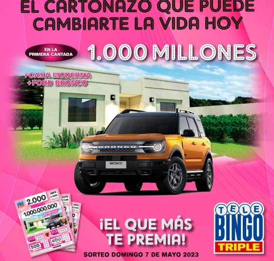 TELEBINGO TRIPLE \( ͡ᵔ ͜ʖ ͡ᵔ)/ ⓶⓿ 𝑽𝑬𝑹𝑰𝑭𝑰𝑪𝑨 AQUÍ resultado x fecha
