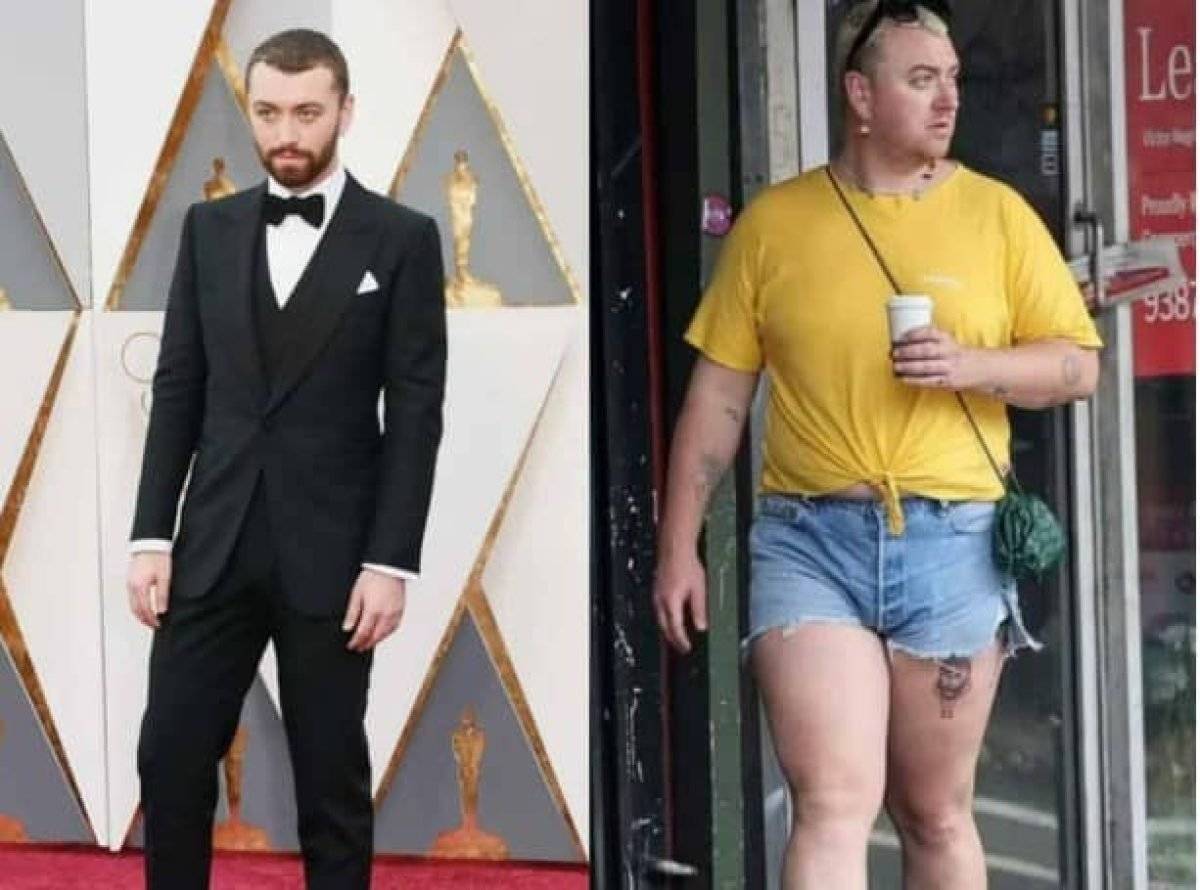 Sam Smith antes y después 👉 Cambios 👉Fotos