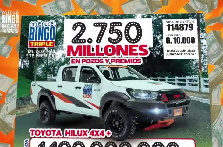 Telebingo Triple Talisman ( ͡ᵔ ͜ʖ ͡ᵔ)/ ️ ⓶⓿ Consultá tu Cartón