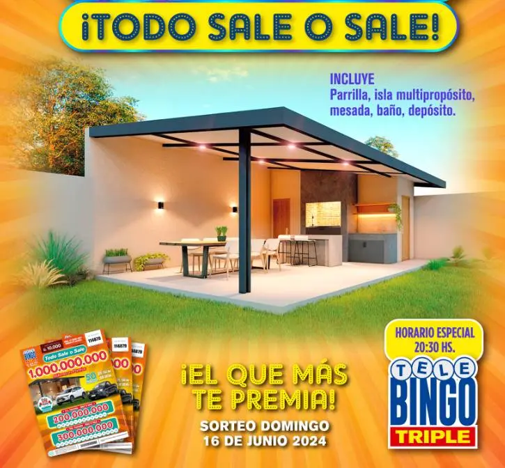 Telebingo Triple Resultado del Sorteo del 16 de Junio 2024